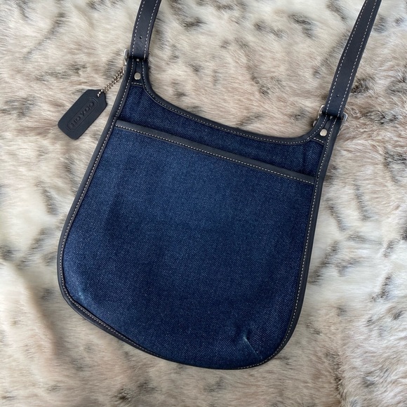 Coach | Bags | Euc Coach Denim Crossbody | Poshmark
